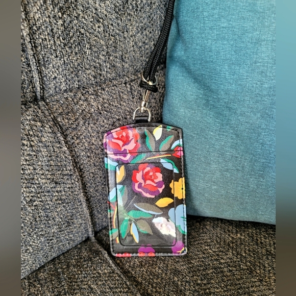 kate spade | Accessories | Kate Spade Floral Badge Lanyard | Poshmark
